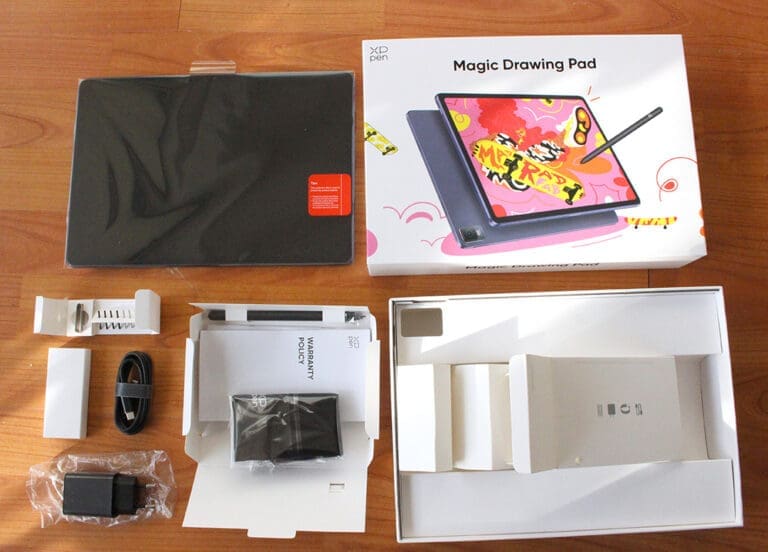 Test : La tablette XPPen Magic Drawing Pad - Le Mangakoaching